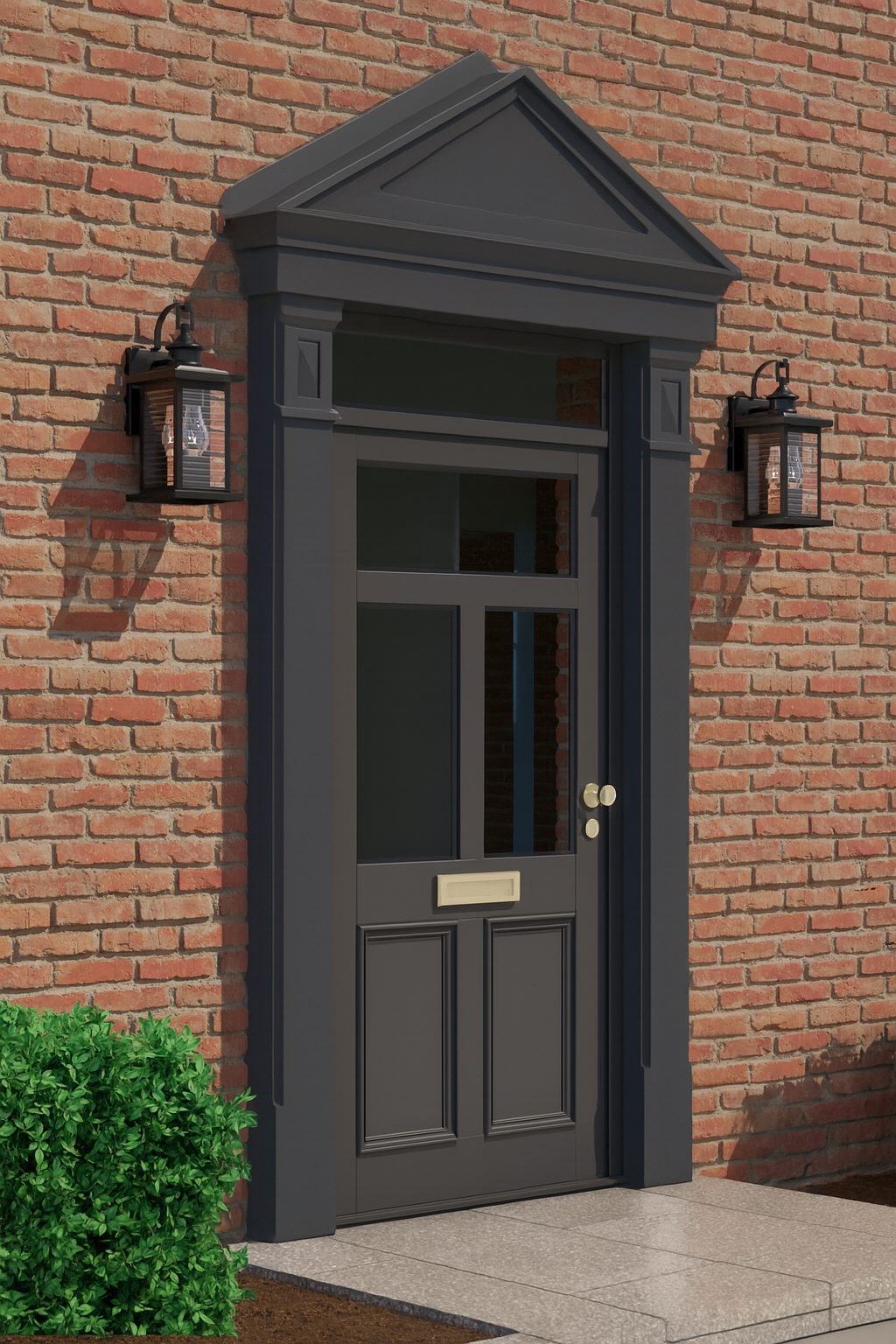 Door Canopy UK | GRP Front Door Canopies & Overdoor Shelters | Front ...